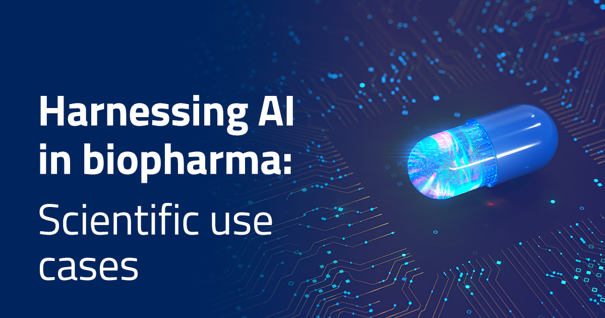 Harnessing AI in biopharma: Scientific use cases
