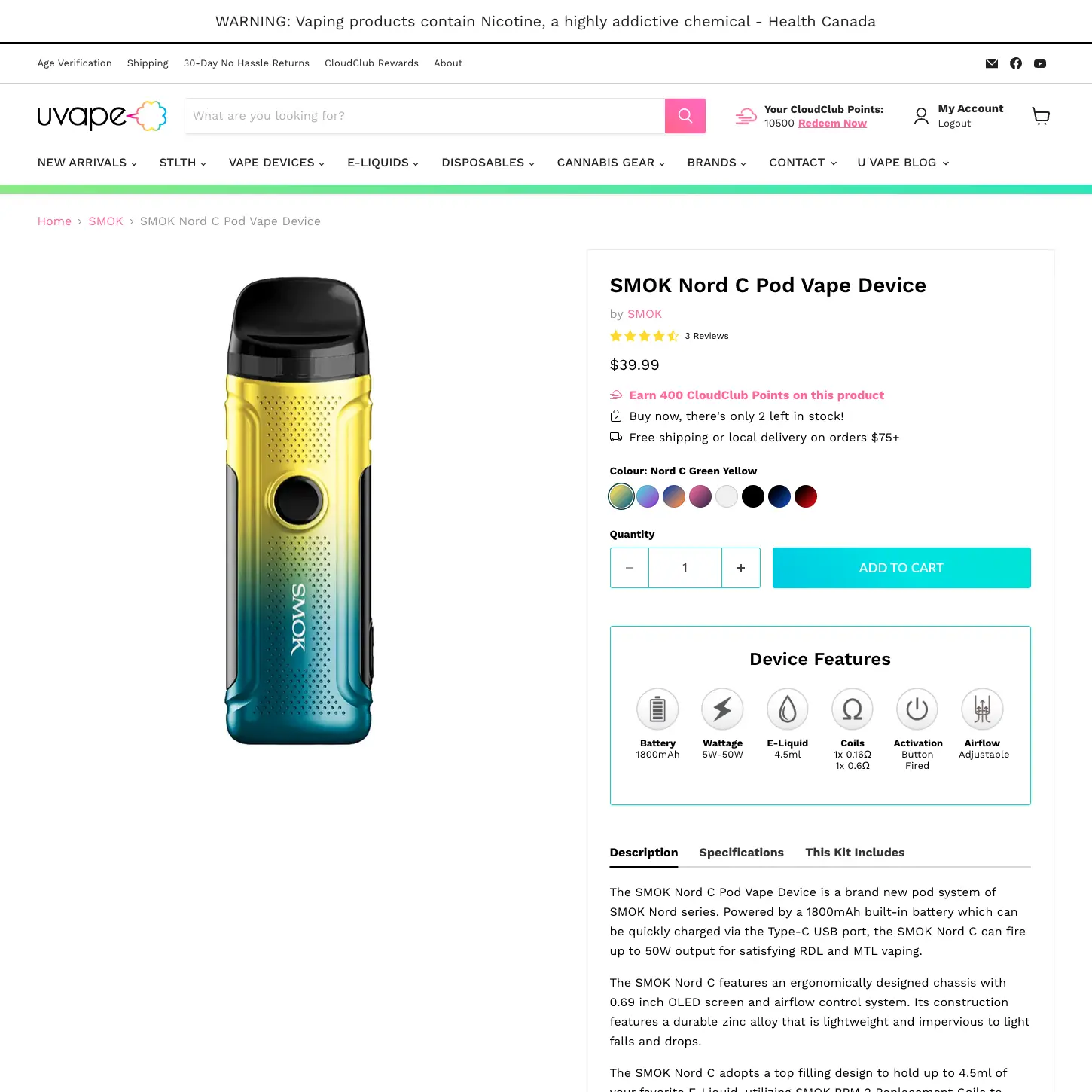 Shopify, SEO, & Email Marketing Case Study - U Vape