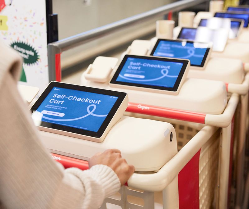 Smart Shopping Carts | AI Shopping Cart Technology | Caper