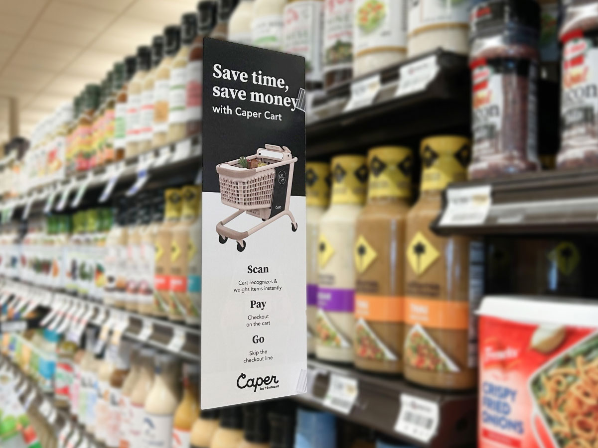 Smart Grocery Cart | Smart Shopping Trolley | Caper