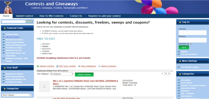 101 websites to submit and promote Online Contests | UpViral