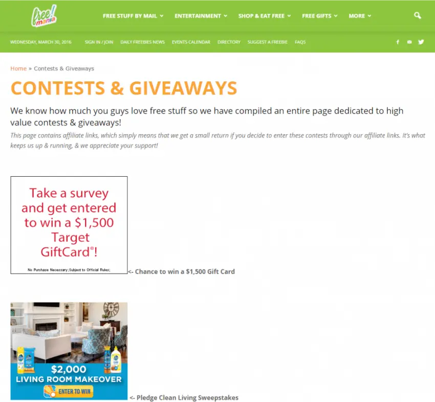101 websites to submit and promote Online Contests | UpViral