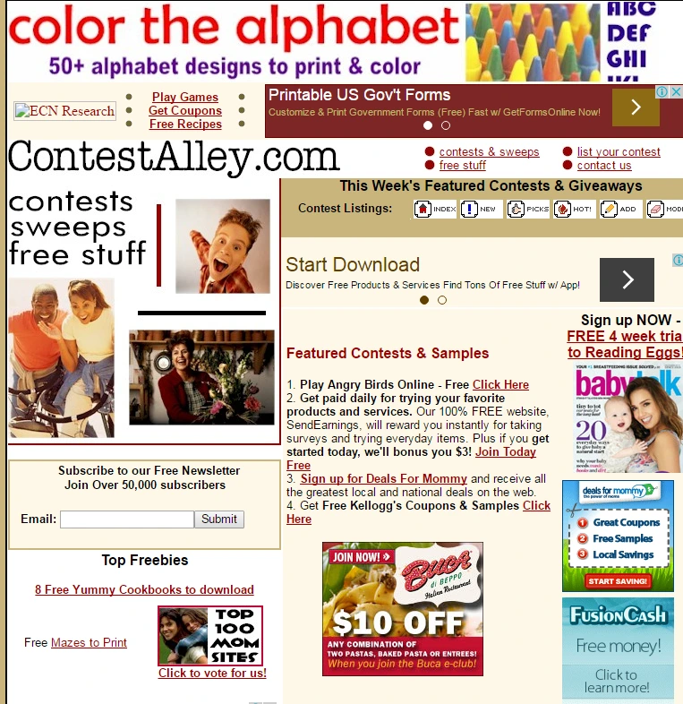 101 websites to submit and promote Online Contests | UpViral