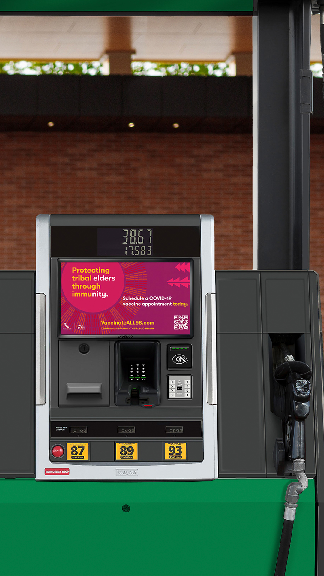 Gas Station & EV Charging Advertising | Screenverse