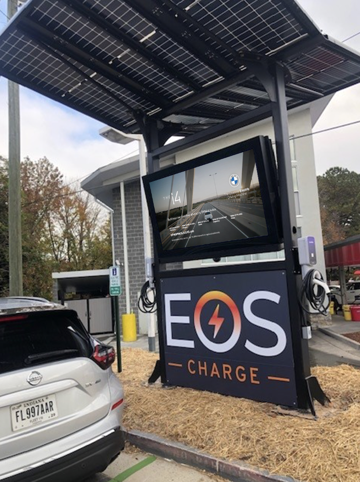 Gas Station & EV Charging Advertising | Screenverse