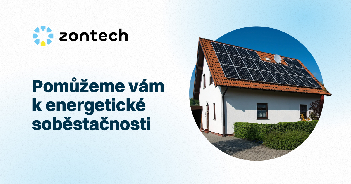 Zontech - Pomůžeme vám k energetické soběstačnosti
