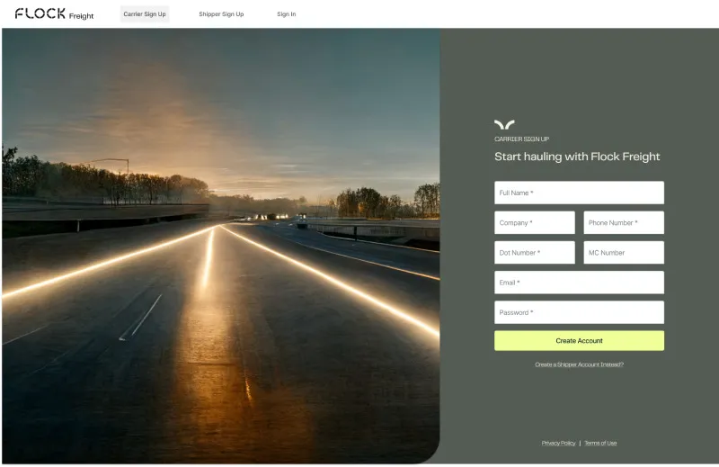 Carrier Platform User Guide | Flock Freight