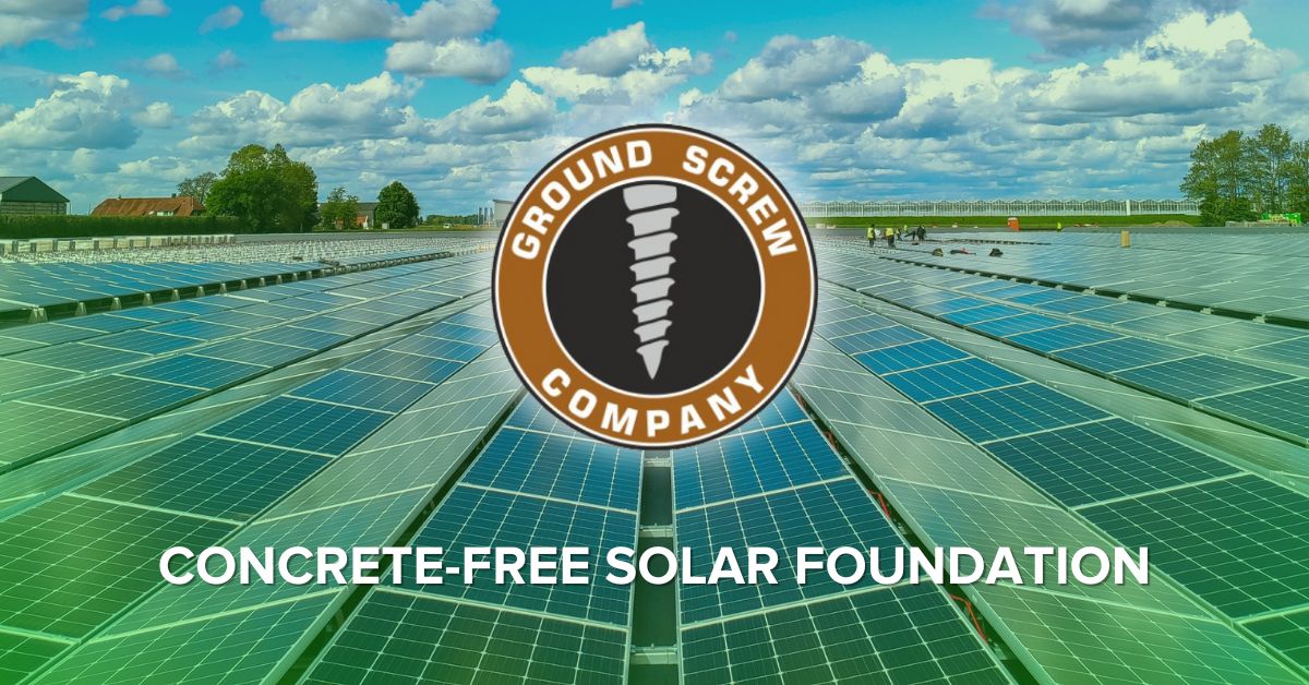 Ground Screws for Solar Mounting India | Concrete-Free Solar Foundations