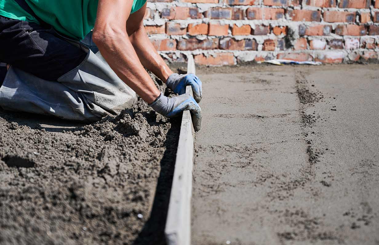 Limecrete & Glasscrete Screeding | Lime Render Southwest