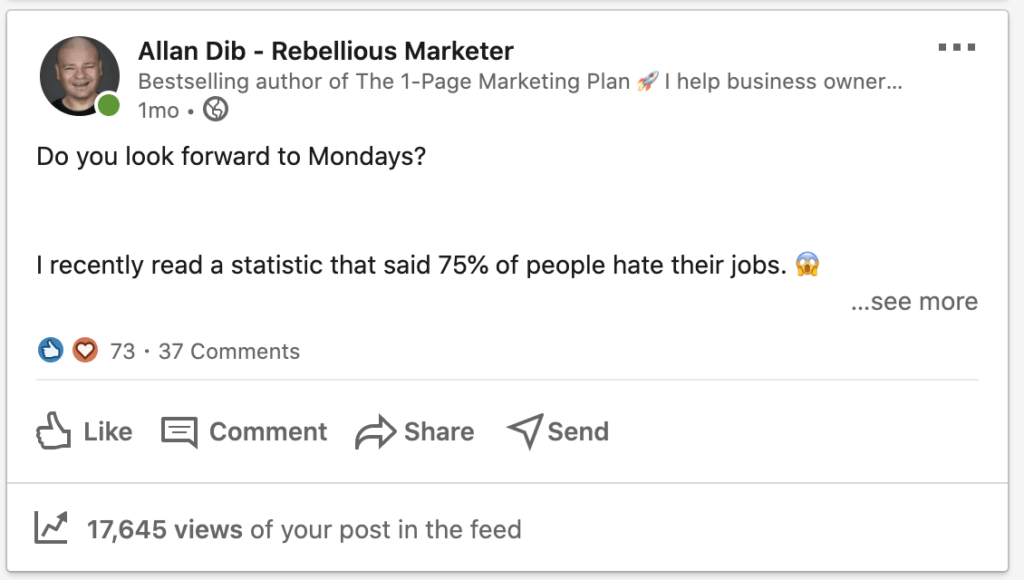 Posting on LinkedIn - 12 Tips For Writing A LinkedIn Post People Will Read