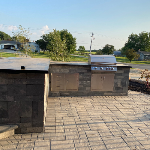 Outdoor Kitchens Installation Services Green Bay | CJS Landscape