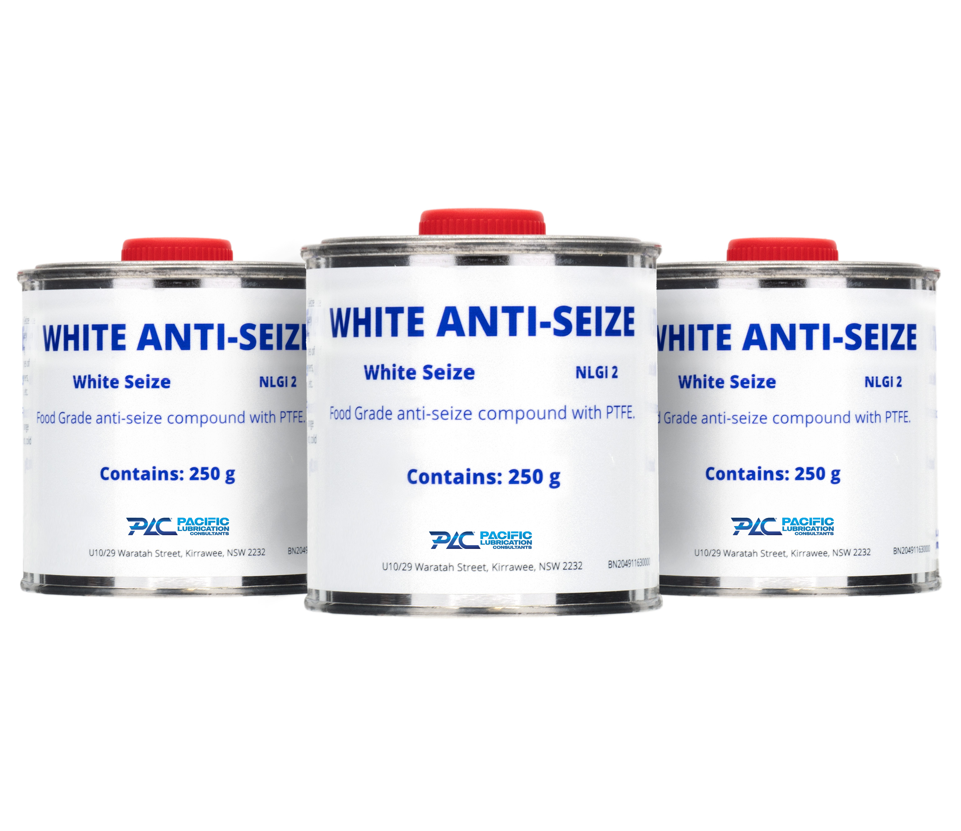 White Anti-Seize | Pacific Lubrication Consultants