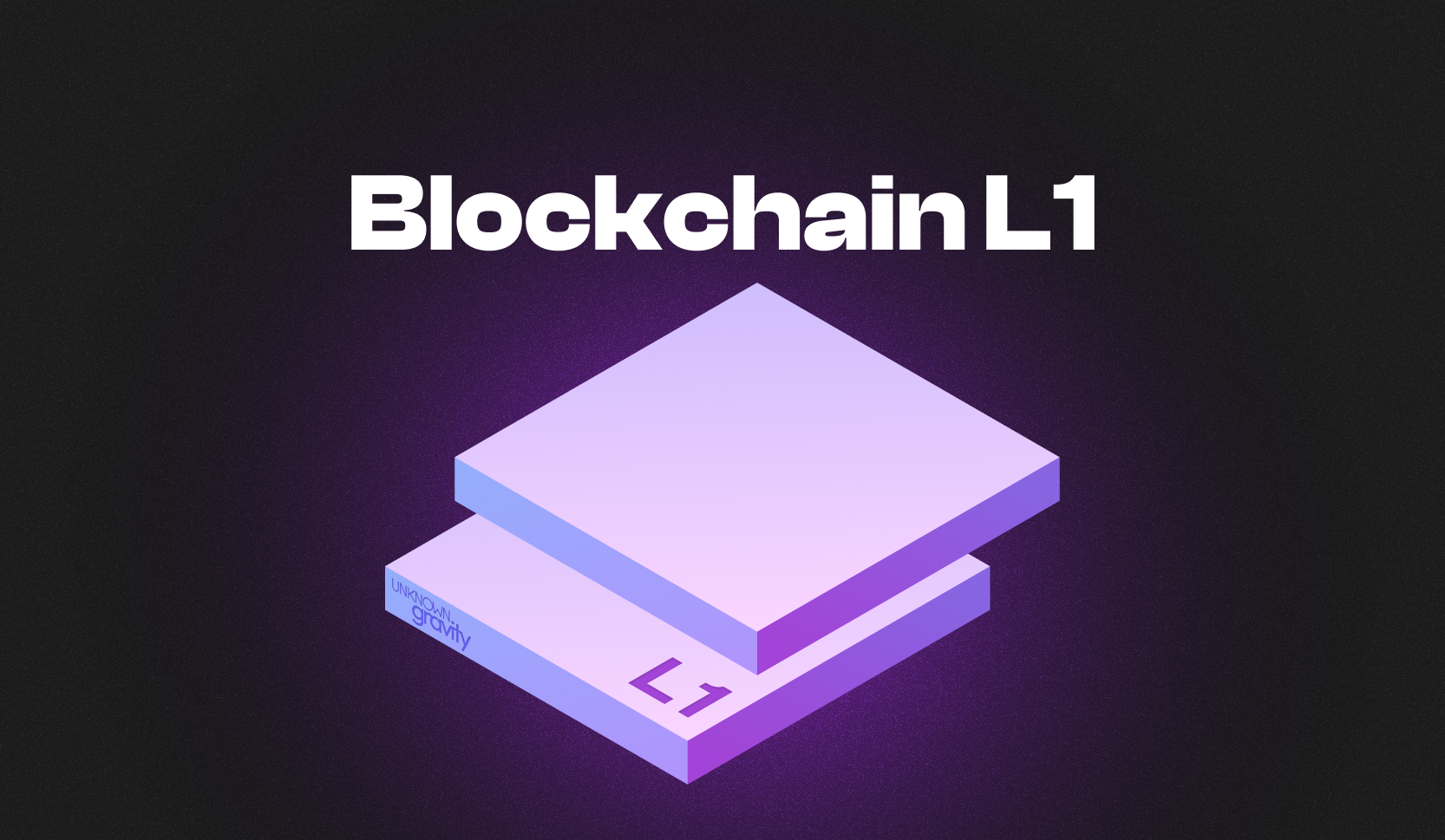 ¿Cómo funciona una blockchain L1?