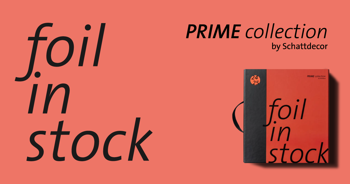 Smartfoil - decorative finish foils from Schattdecor