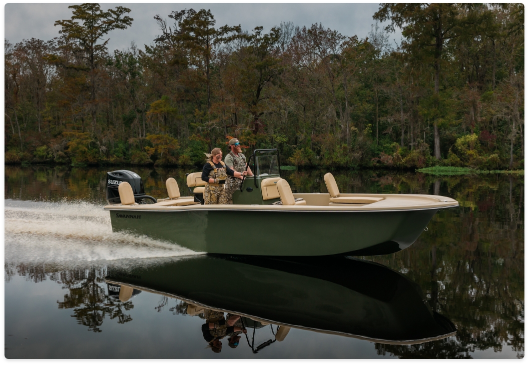 Savannah Boat Works | Hybrid Skiff Models