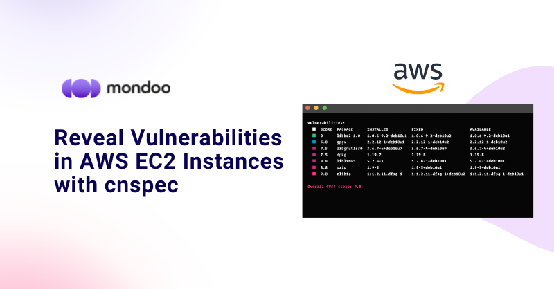 Reveal Vulnerabilities in AWS EC2 Instances with cnspec | Mondoo