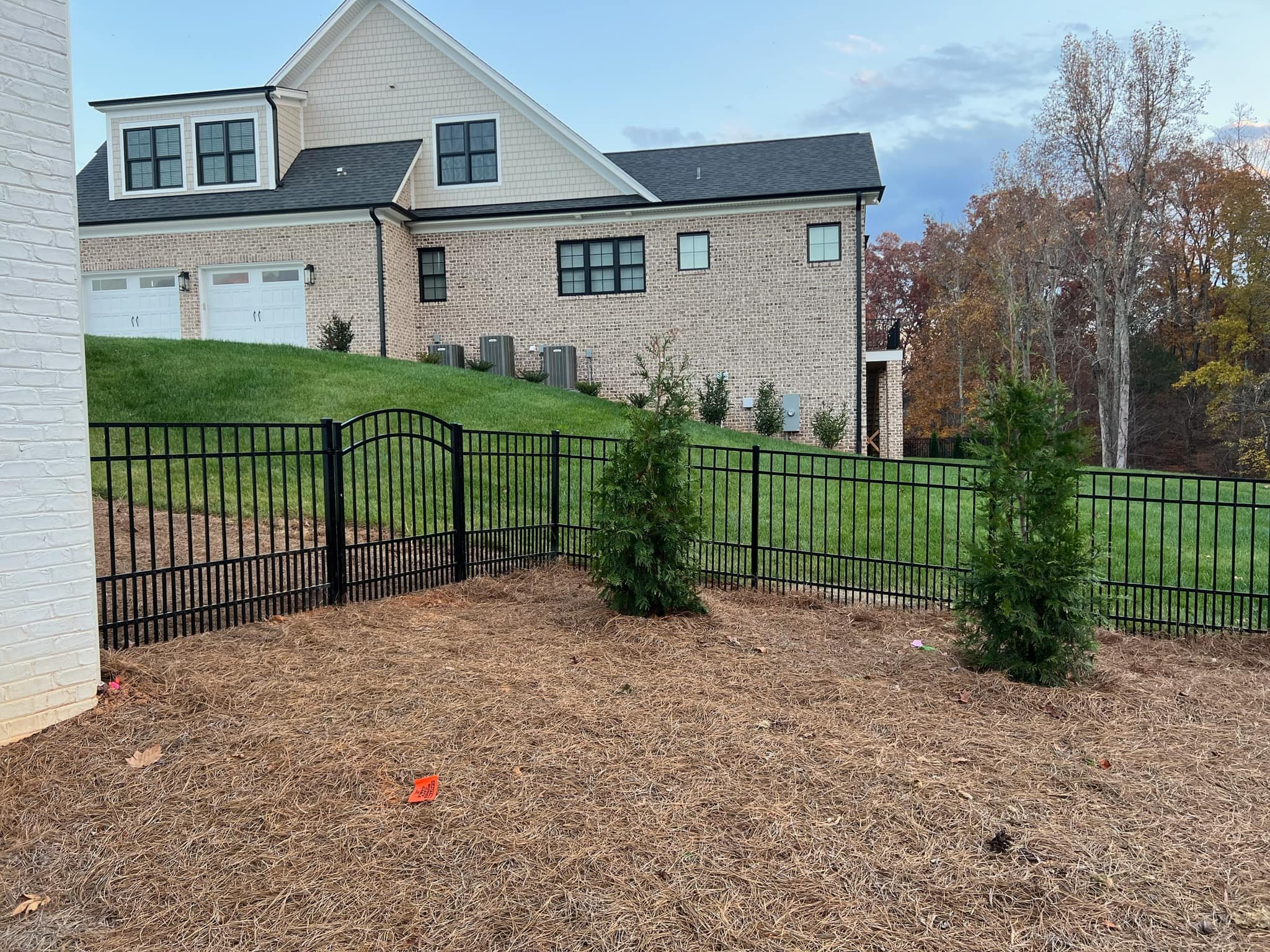 Aluminum / Steel Fence Installation - Raleigh-Durham