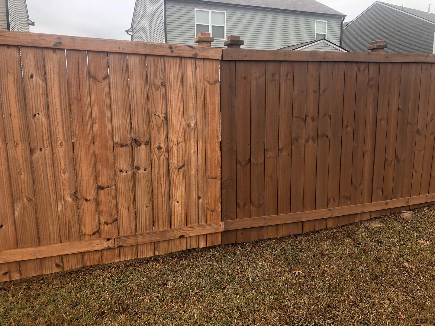 Fence Staining - Raleigh-Durham-Chapel Hill