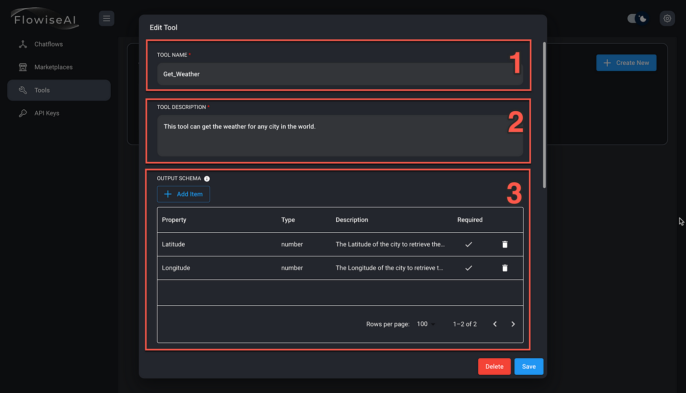 Flowise Now Has Custom Tools With Openai Function Calling 