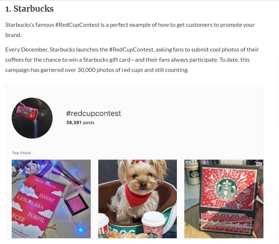 7 Effective Types of User-Generated Content