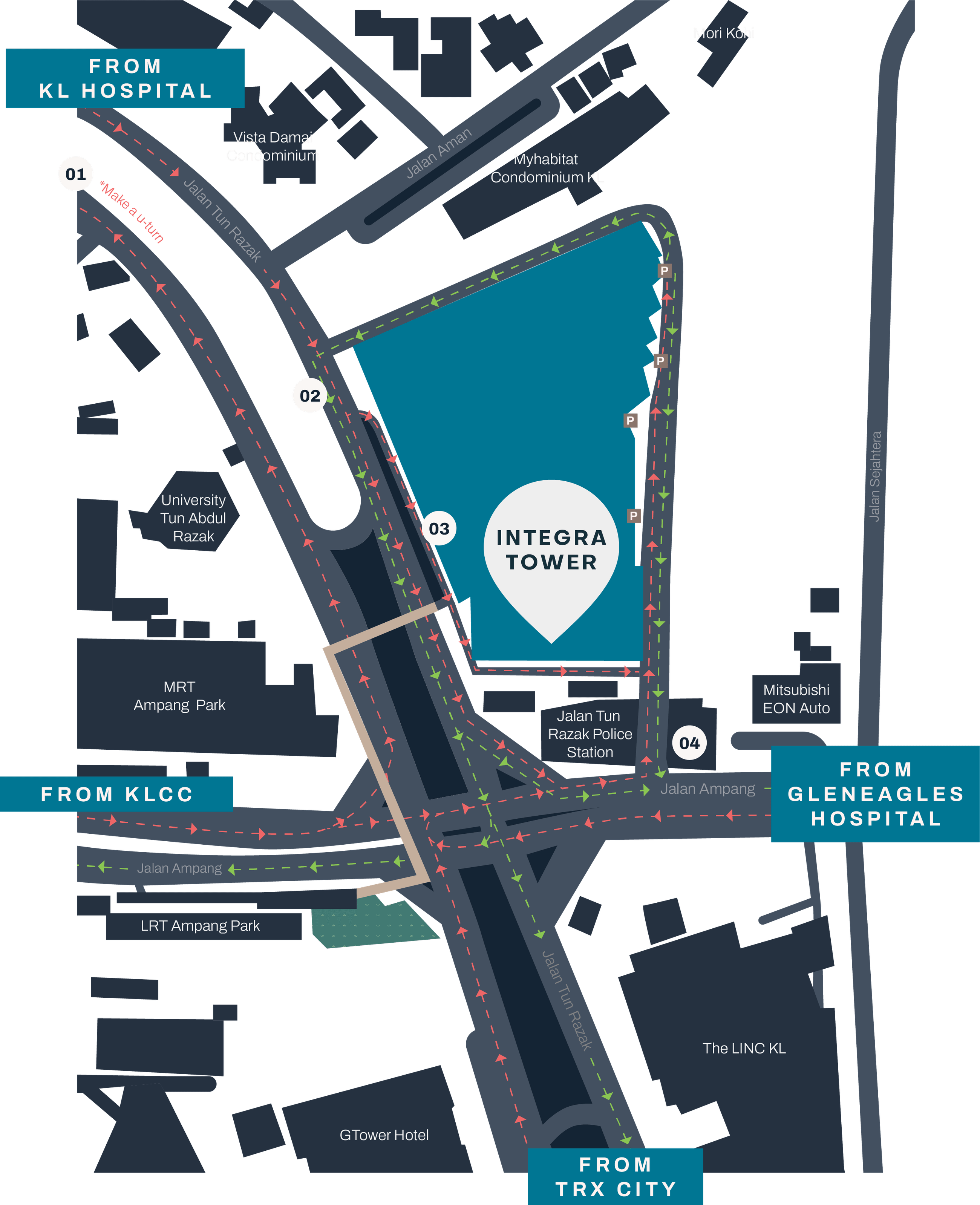 Integra Tower | Location