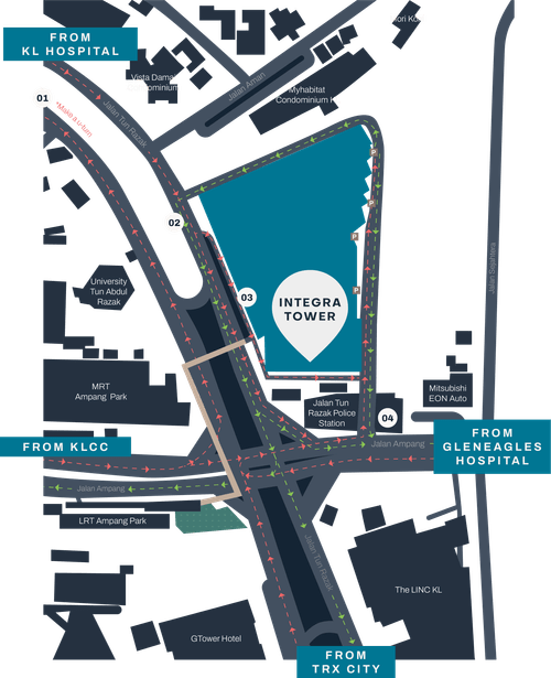 Integra Tower | Location