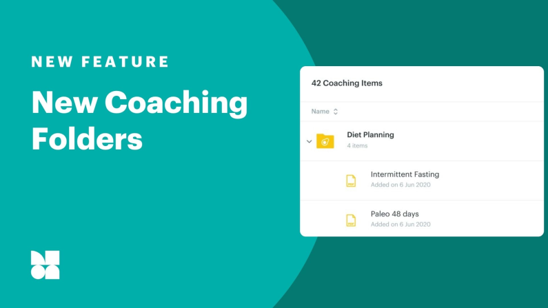 New Feature: Coaching Folders