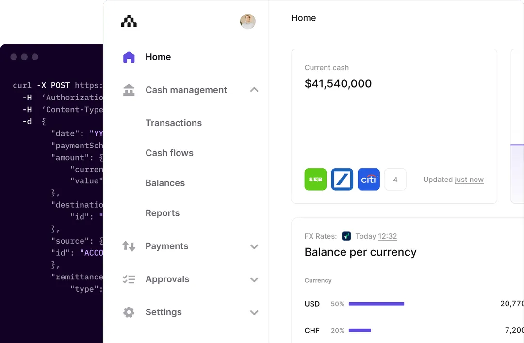 Atlar | Securely move and manage money