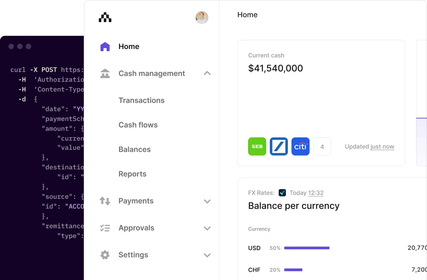 Atlar | Securely move and manage money