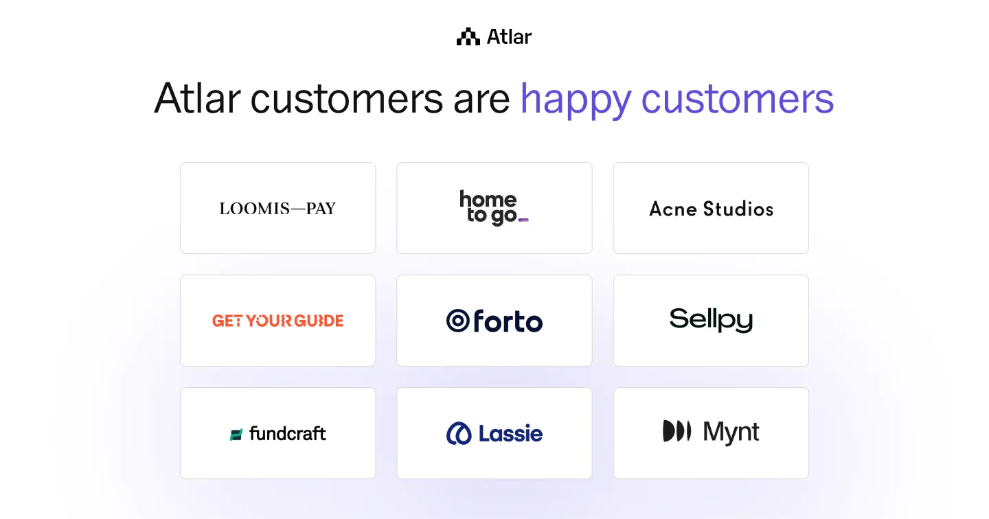 Atlar Customers | Modern finance teams choose Atlar