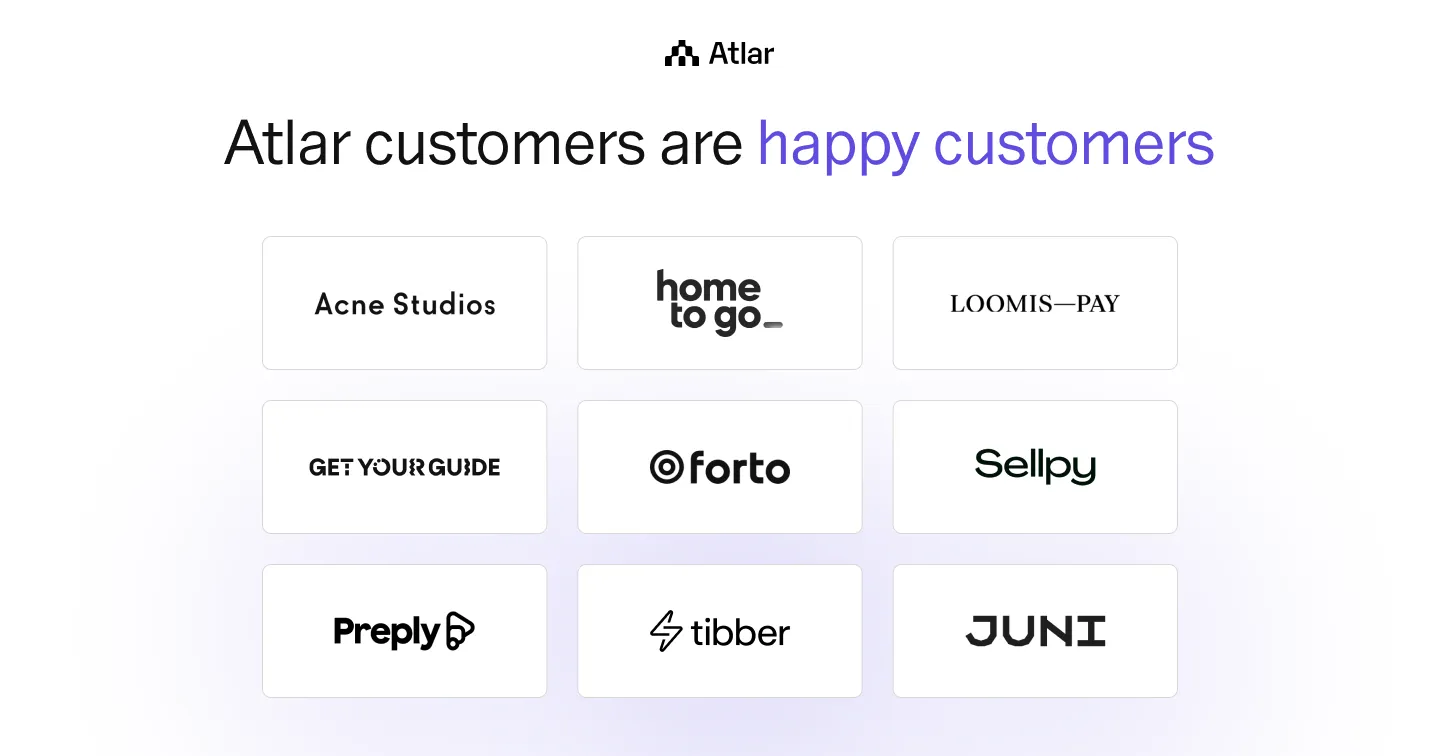 Atlar Customers | Modern finance teams choose Atlar