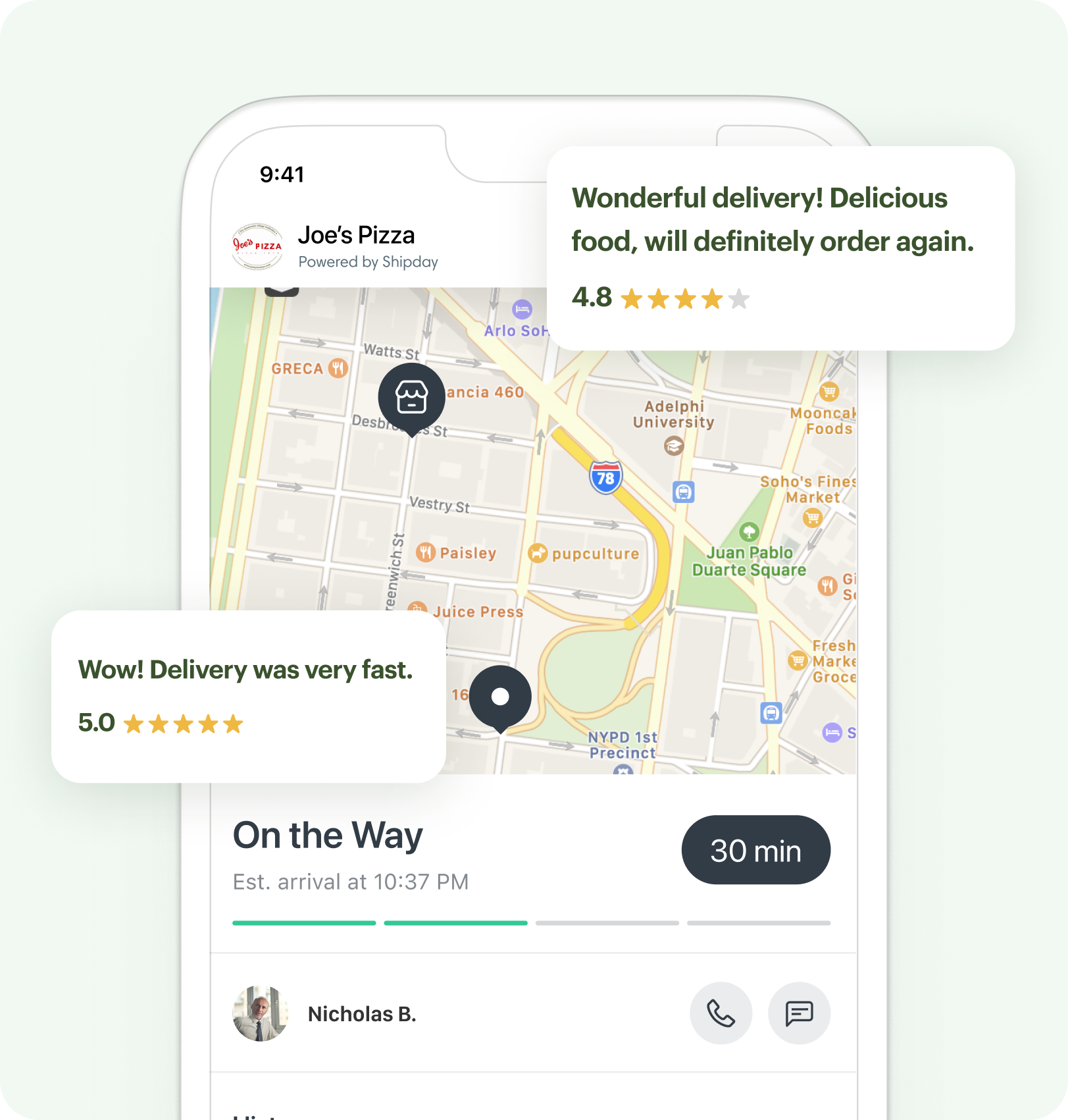 Shipday: Free, Local Delivery Software