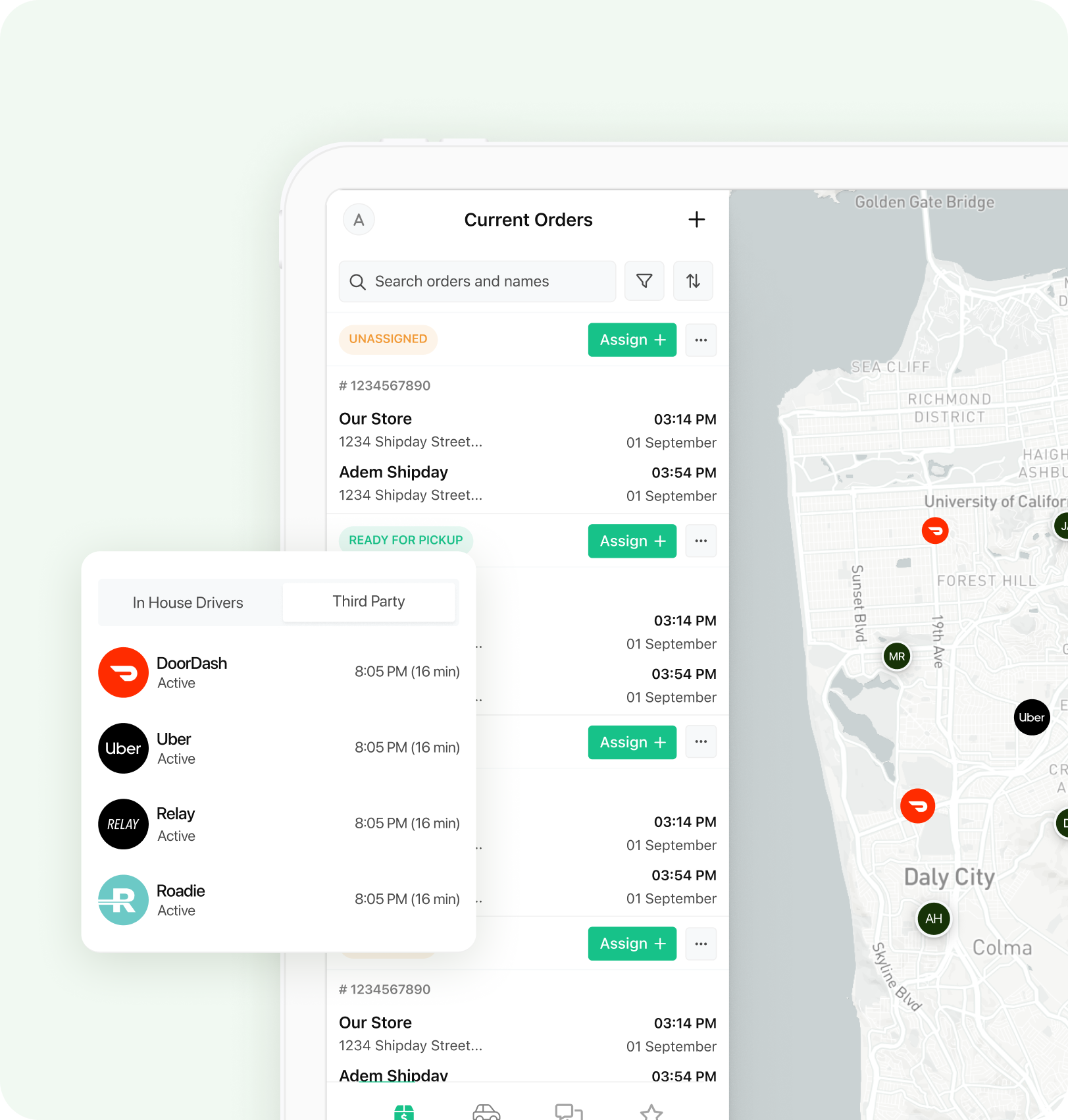 Shipday: Free, Local Delivery Software