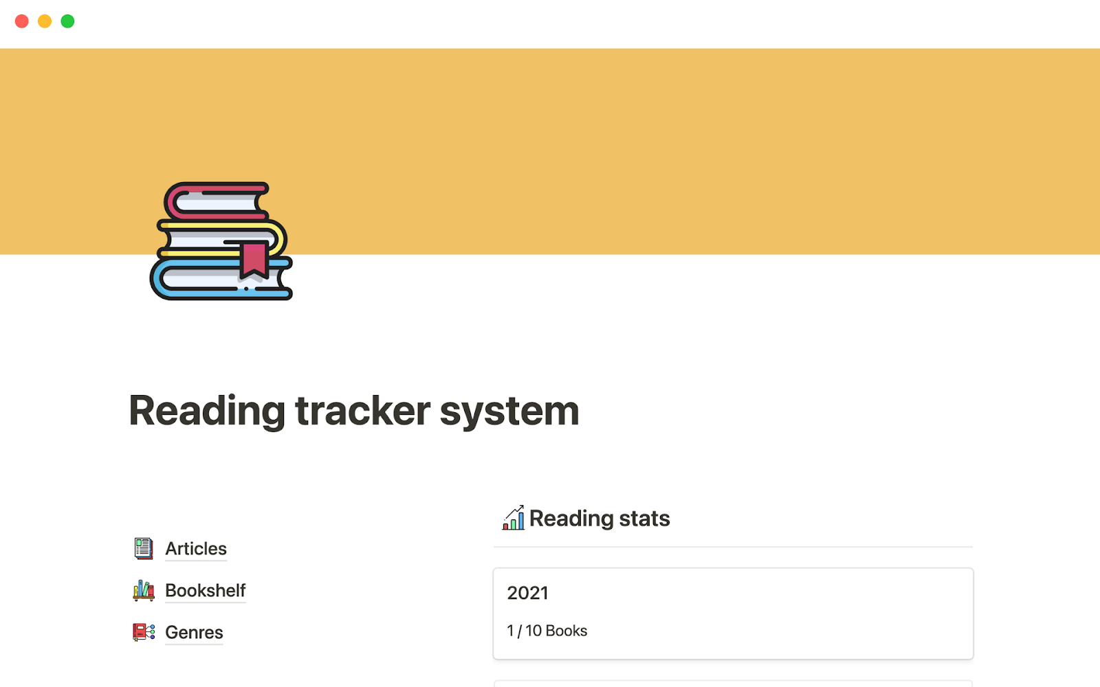 25 Notion Reading List Templates and Book Trackers