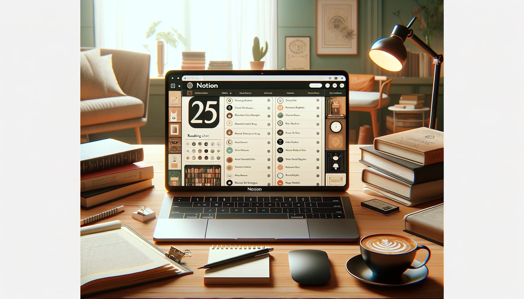 25 Notion Reading List Templates and Book Trackers