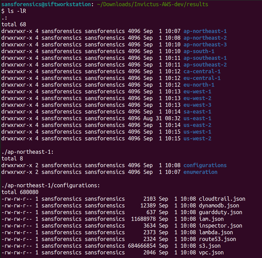 Invictus Incident Response website