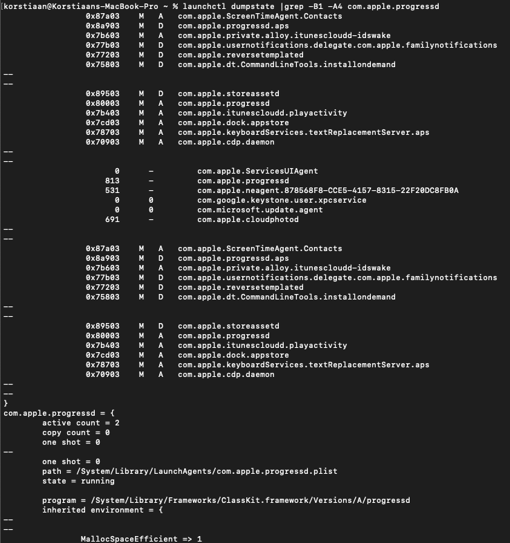 Responding to macOS attacks — Part II