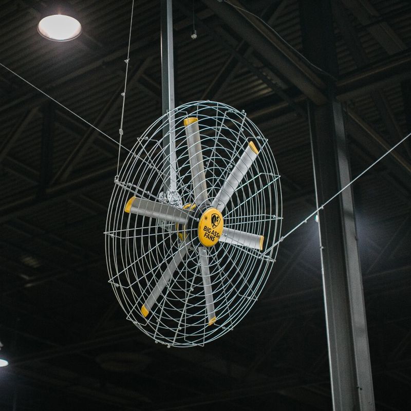 Our Fans - Pivot Wall Fan | Jet Black Fan Systems