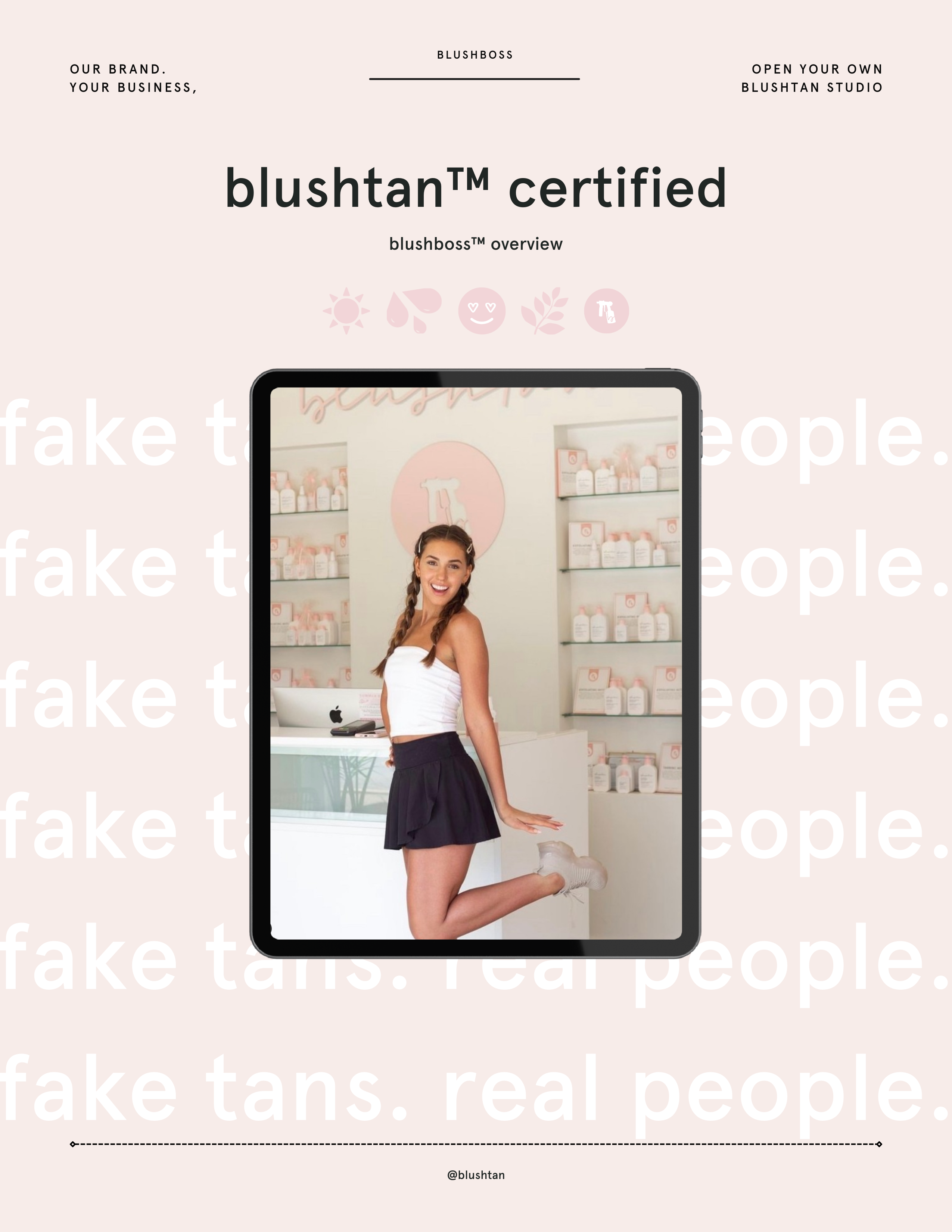 BlushBoss Program – Empower Your Entrepreneurial Journey in the Sunless Tanning Industry