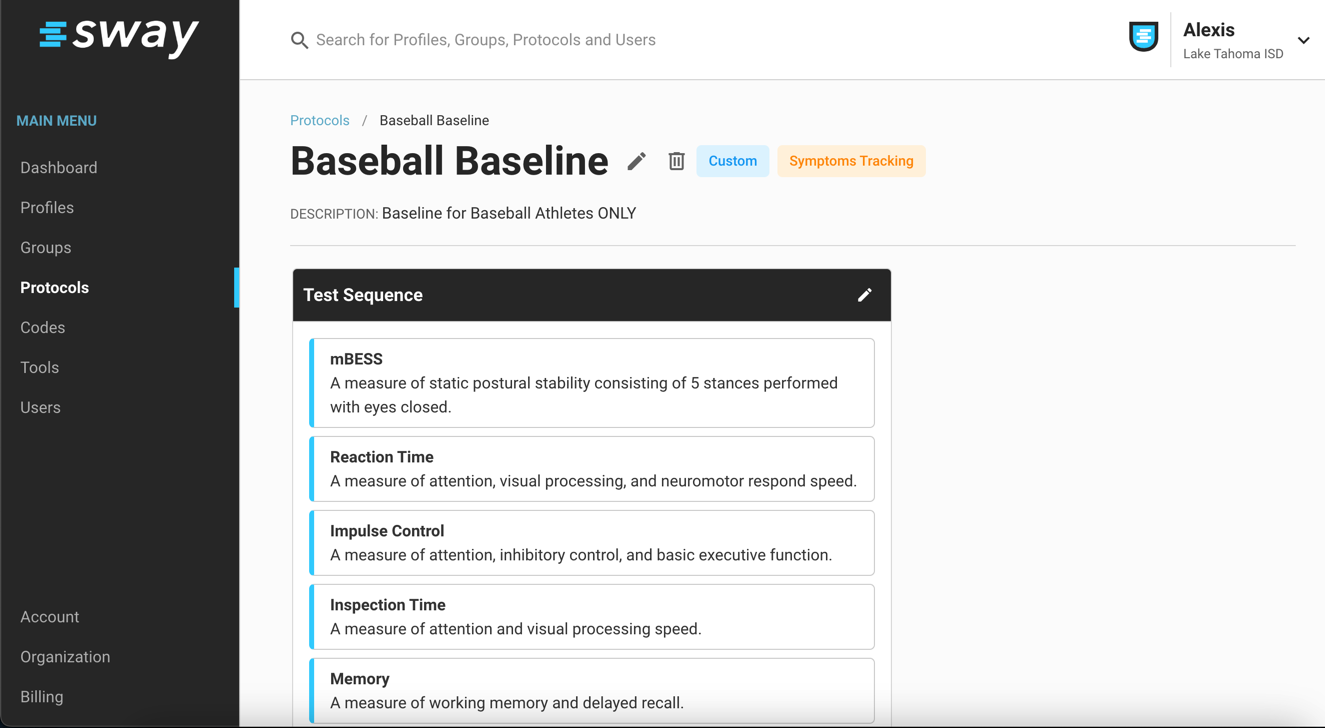 Sway Help Center | How to Create a Protocol