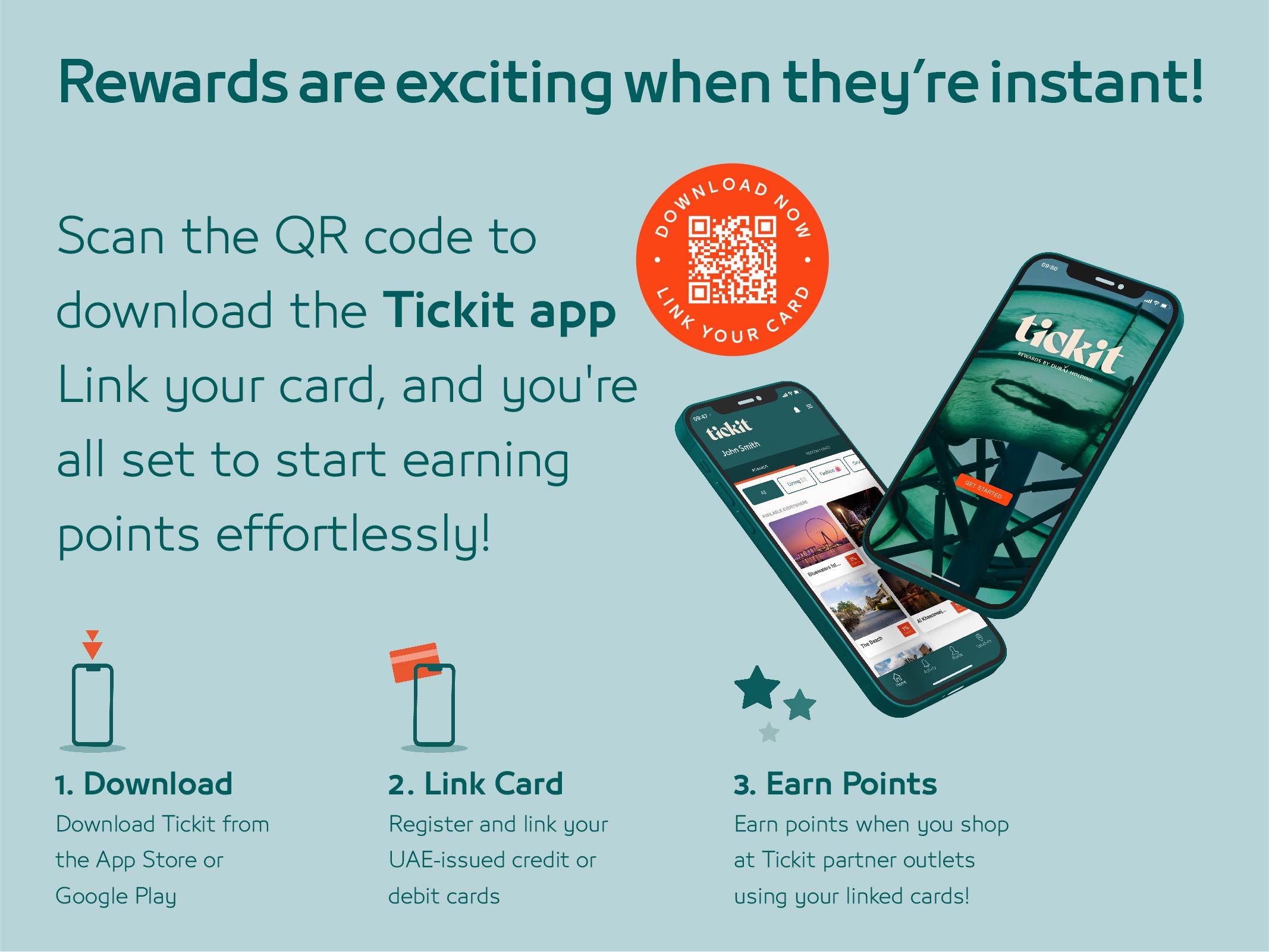 Tickit - Instant Reward Programme | City Walk, Dubai, UAE