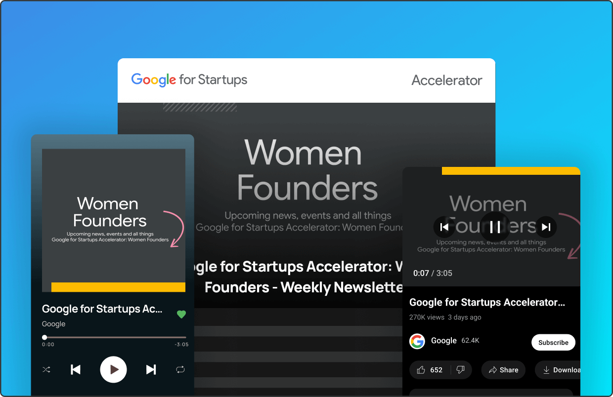 Effortlessly transform your content to audio