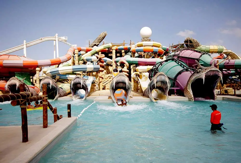 Yas Waterworld | ALEMCO - Electro-Mechanical Contracting