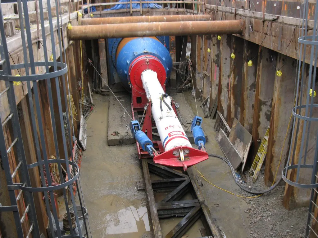 The Crossing Group - Services - Auger Boring & Pipe Ramming