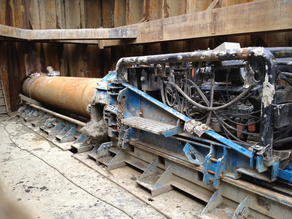 The Crossing Group - Services - Auger Boring & Pipe Ramming
