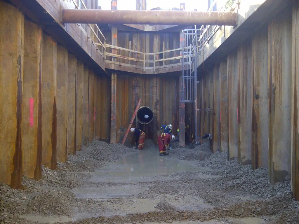 The Crossing Group - Services - Auger Boring & Pipe Ramming