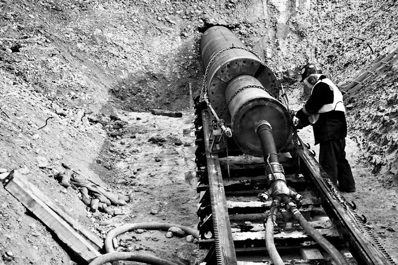 The Crossing Group - Services - Auger Boring & Pipe Ramming