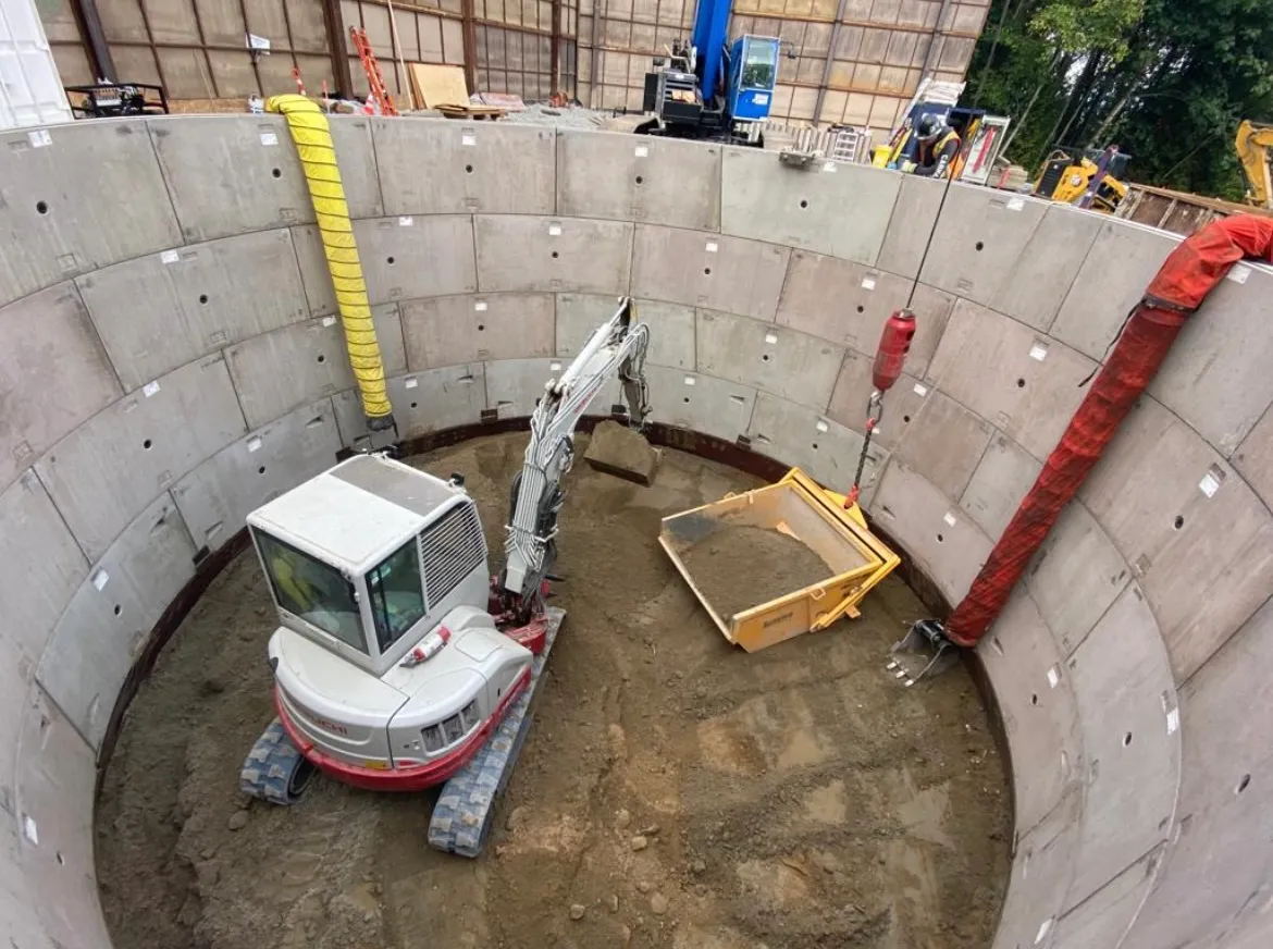 The Crossing Group - Services - Shaft Construction