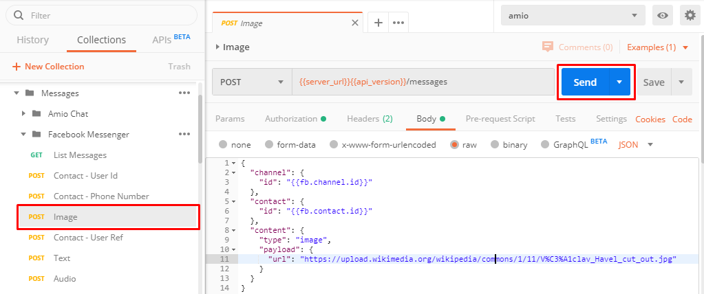 Amio | Setup Postman for Amio API