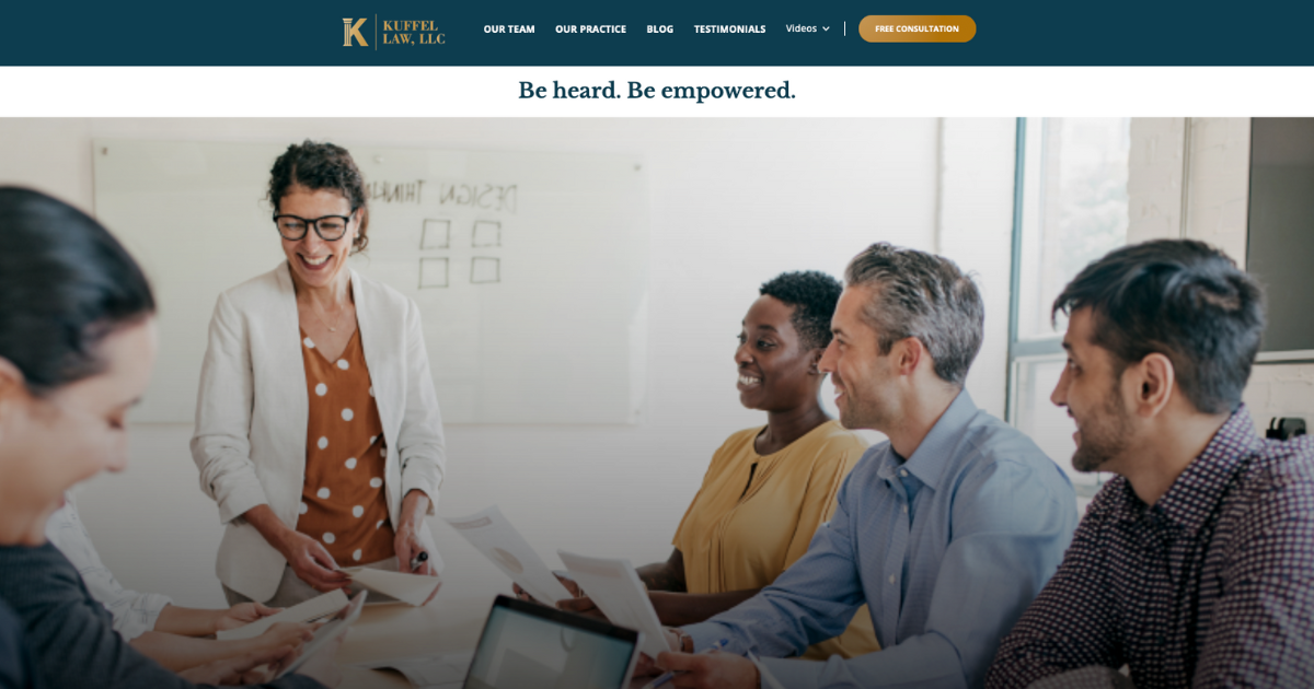 Kuffel Law LLC - Our Practice